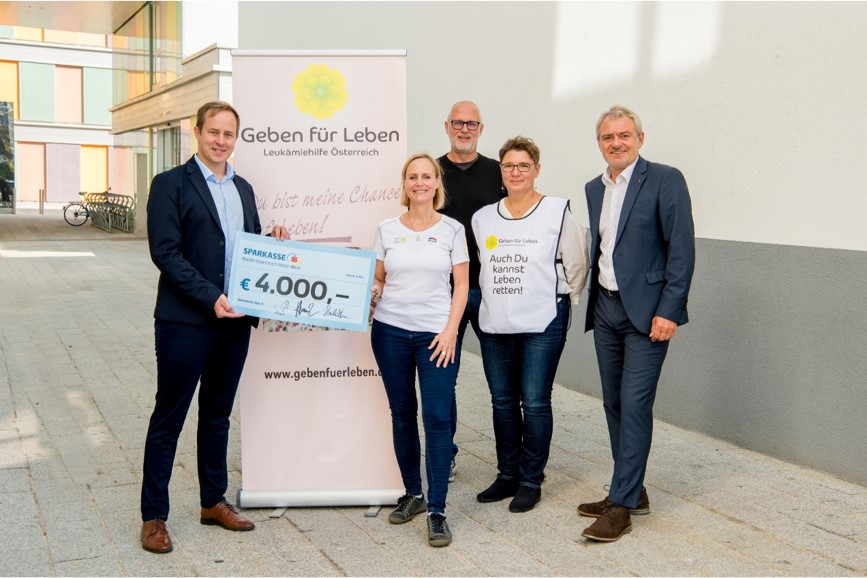 Weltspartag Spenden 2021 | Sparkasse Niederösterreich Mitte West AG