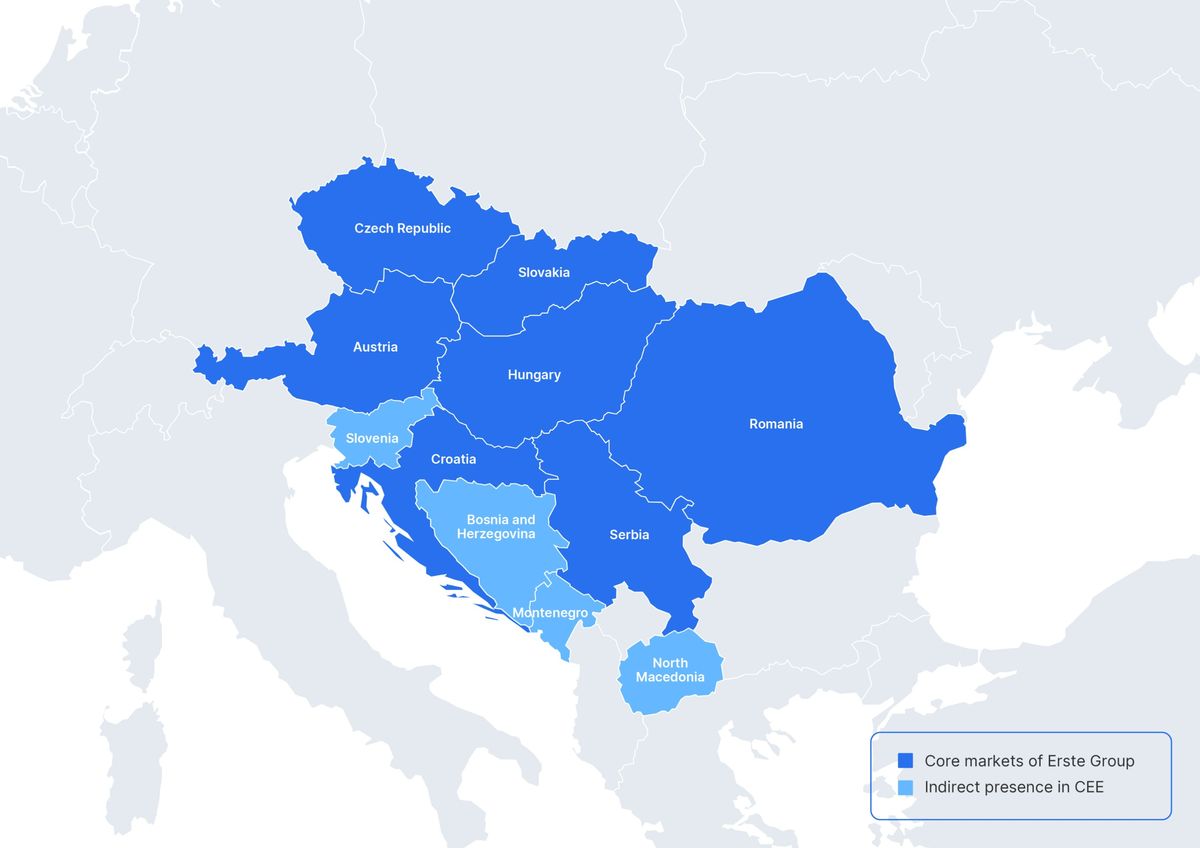 Erste Group im Überblick | Erste Group Bank AG