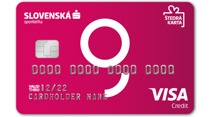Štedrá karta | Slovenská sporiteľňa