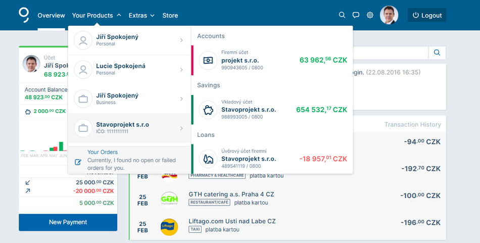 George. Bankovnictví budoucnosti, které usnadňuje život | Česká spořitelna