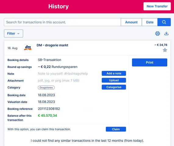 Your Account Overview