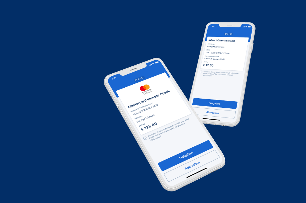 s Identity für George Business | Erste Sparkasse