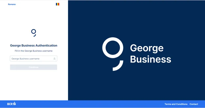 Logare George Business | Acces securizat pentru companii | Help Center