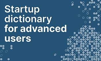 Startup Dictionary for Advanced Users | Seed Starter | BCR